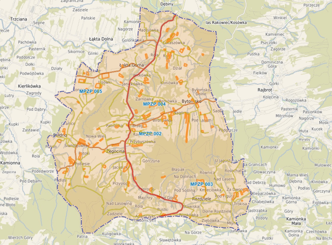 PLAN OGÓLNY GMINY ŻEGOCINA